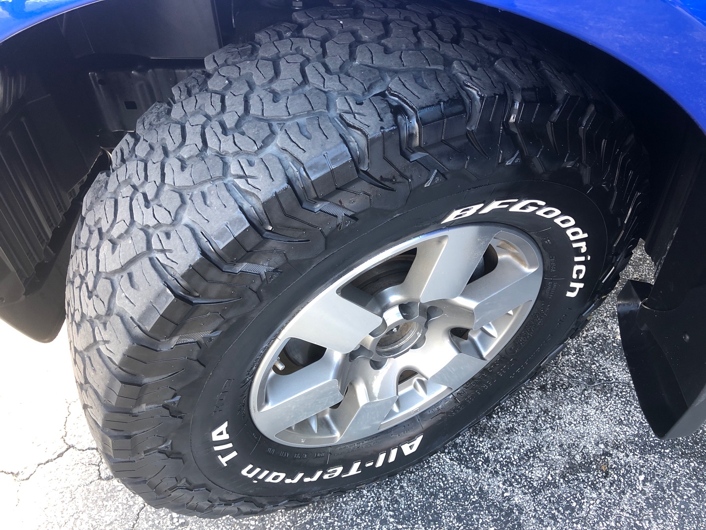 2013 Nissan Frontier Tires