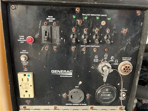 2018 Generac Magnum MLT3060 Light Tower